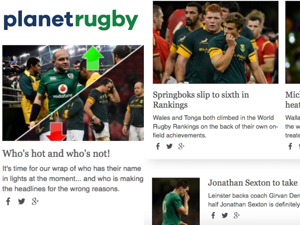 New! Subscribe to the Planet Rugby newsletter | PlanetRugby : PlanetRugby
