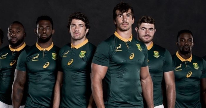 Springboks unveil new jersey | PlanetRugby : PlanetRugby