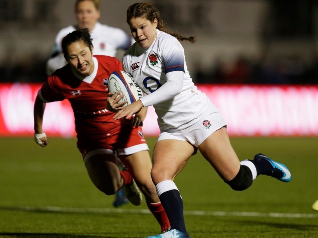 Six-try Breach stars for Red Roses | PlanetRugby : PlanetRugby