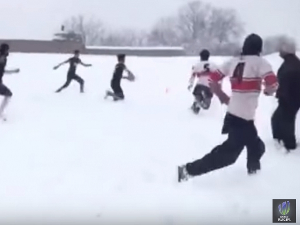 Video of the Week: Snow rugby in Afghanistan | PlanetRugby