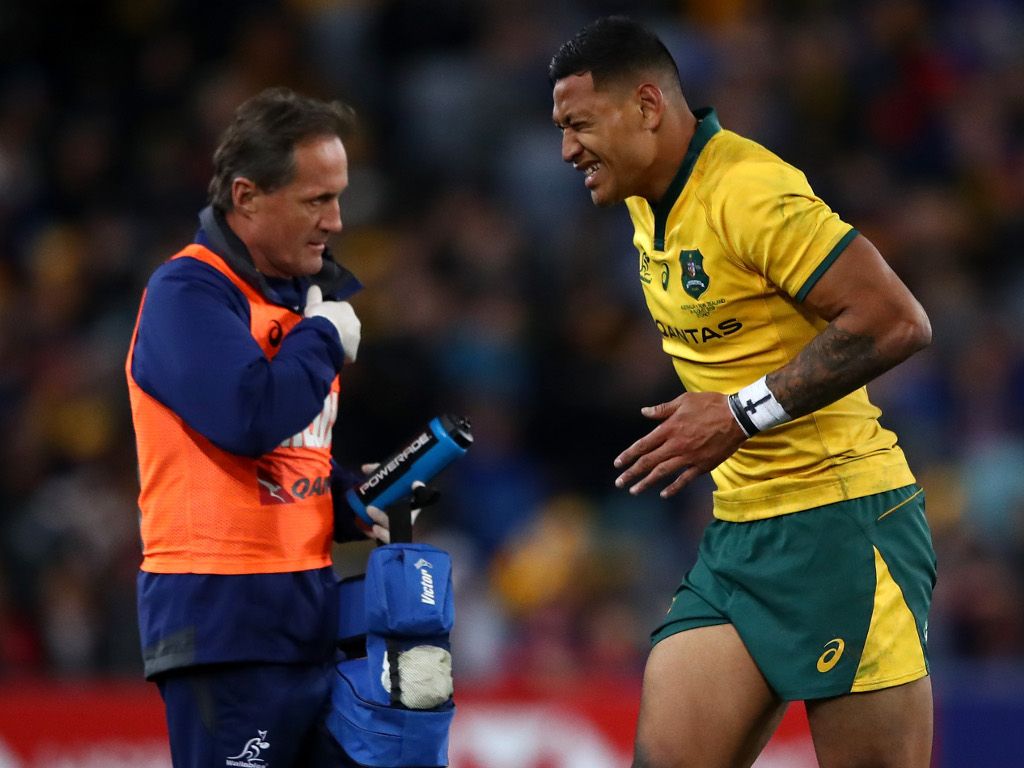 Israel Folau '50/50' for Springbok clash | PlanetRugby : PlanetRugby