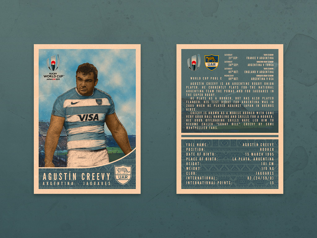 Gallery: Vintage cards of Rugby World Cup nations | PlanetRugby ...