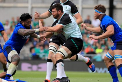 Joe Schmidt hails impact of debutant Jean Kleyn