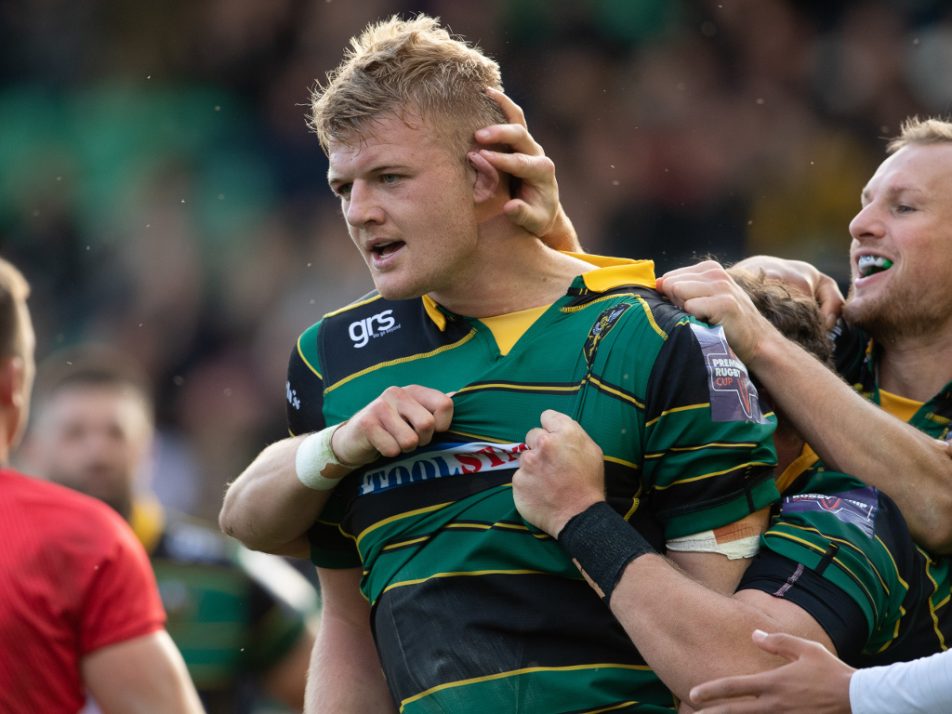 England call-up for Northampton lock David Ribbans | PlanetRugby ...