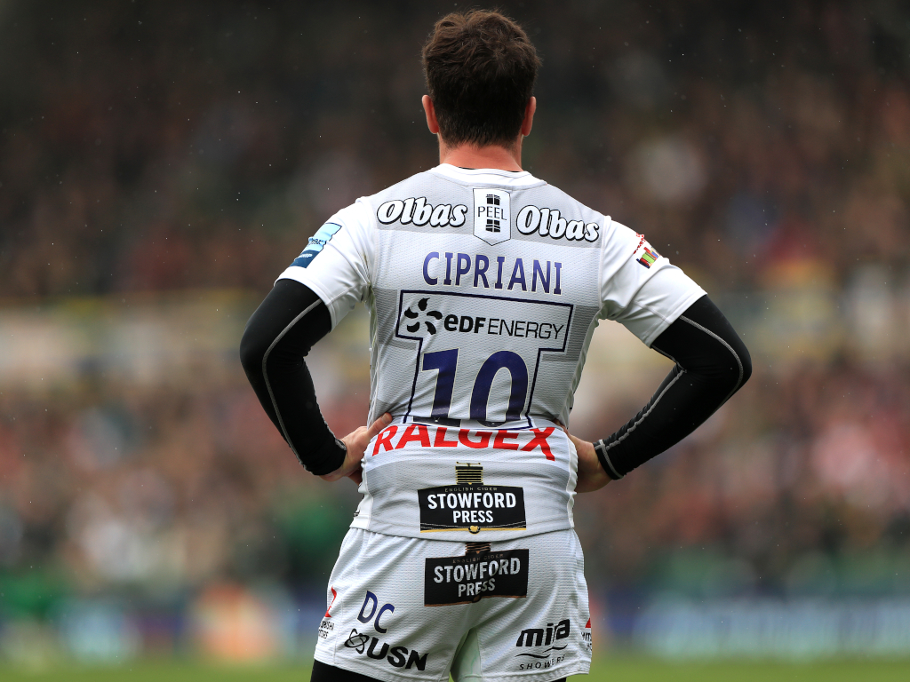 Gloucester's Danny Cipriani returns for Exeter clash | PlanetRugby ...