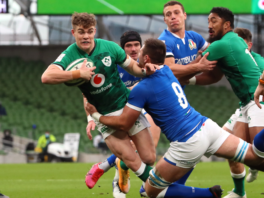 Garry Ringrose blow sours impressive Ireland win | PlanetRugby ...