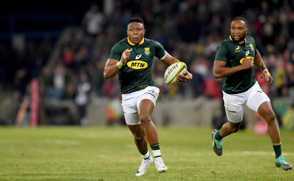 South Africa: Banned wing Aphiwe Dyantyi targets comeback : PlanetRugby