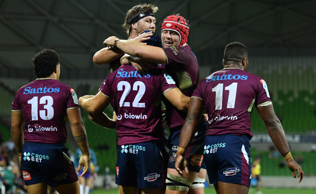 Super Rugby Pacific: Reds claim win over Rebels in a 68-point thriller ...