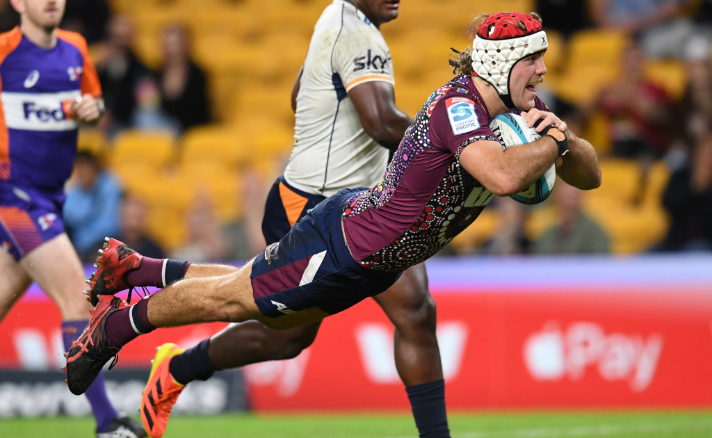 Super Rugby Pacific highlights: Reds battle to victory over Moana ...