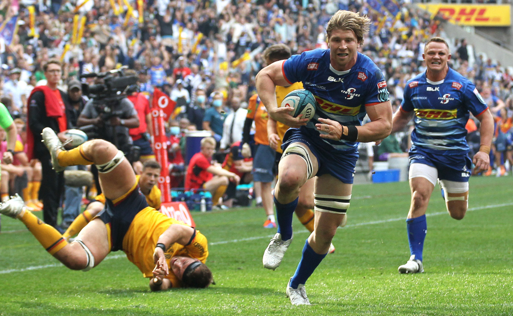 URC: Stormers number eight Evan Roos completes awards hat-trick ...