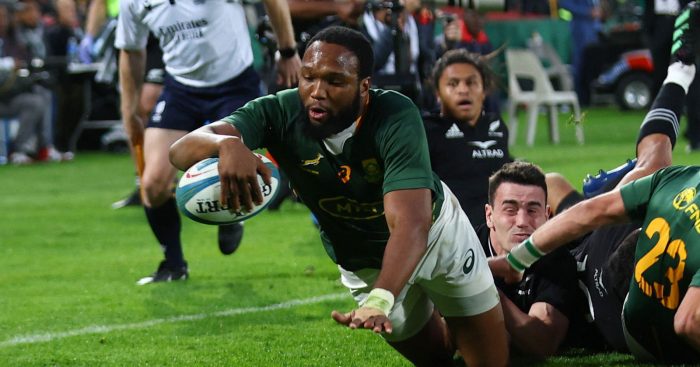 Lukhanyo Am: Springboks centre lauded by former coach Nick Easter ...