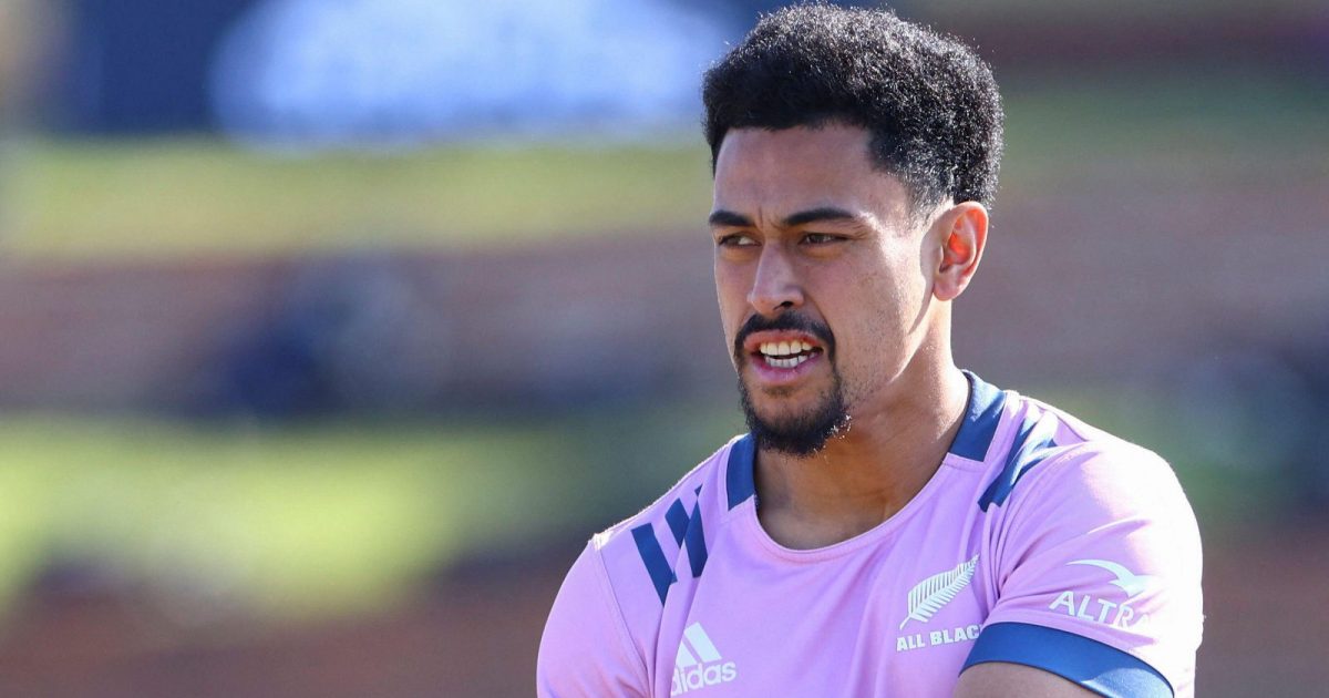 New Zealand: Stephen Perofeta relishing Test debut for All Blacks ...