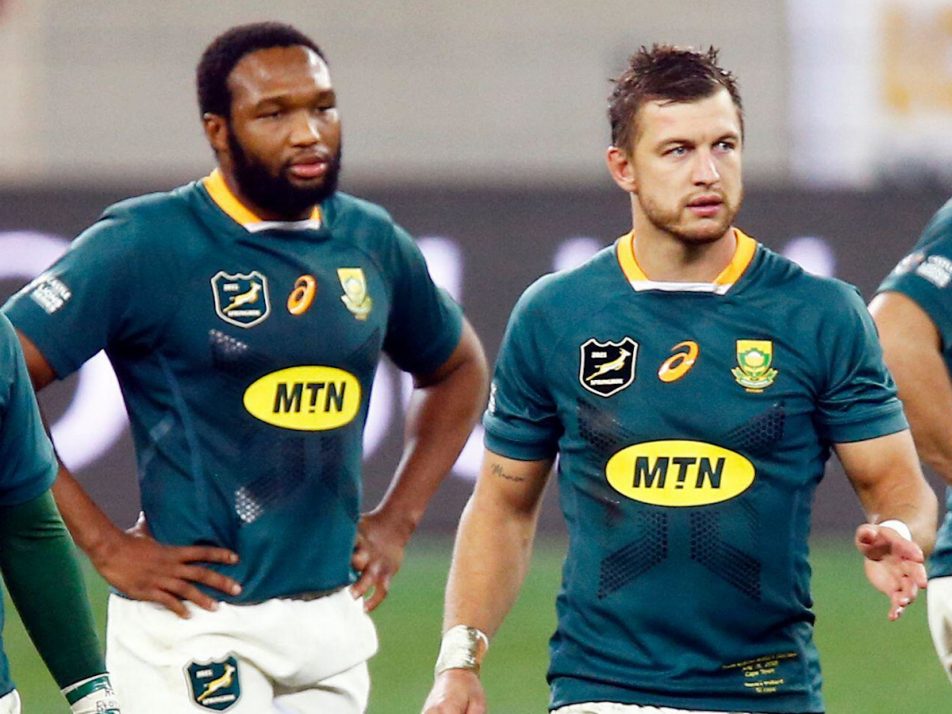Springboks: Pollard and Am ruled out for rest of Rugby Championship ...