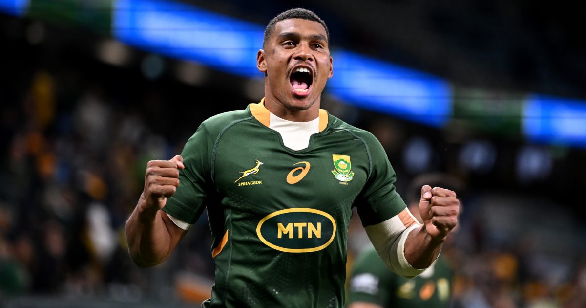 Damian Willemse: Springbok reveals support from 'selfless' Elton ...