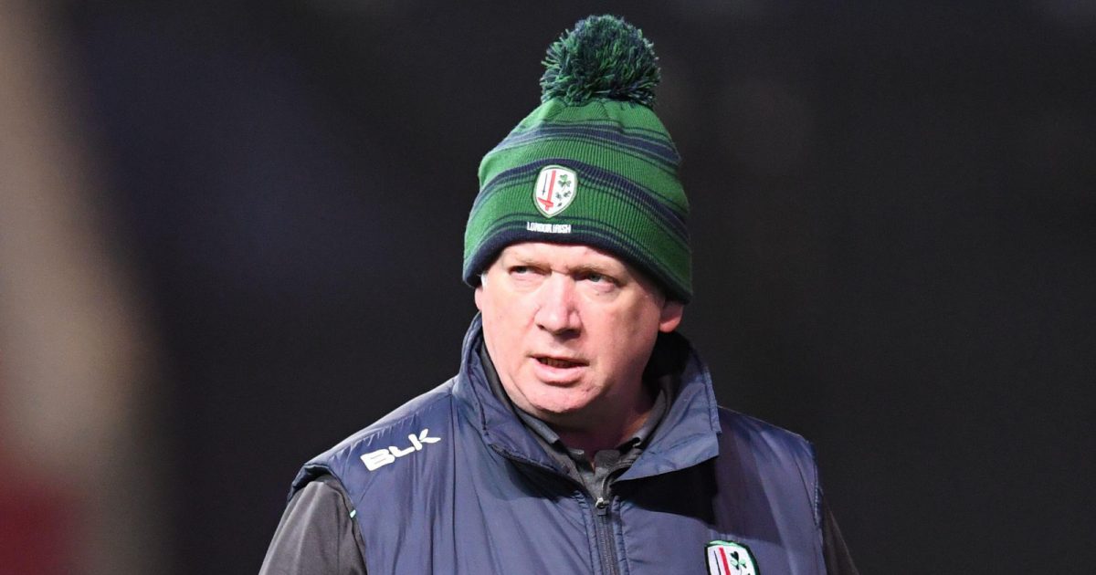 Premiership: London Irish’s Declan Kidney happy with high-scoring win ...
