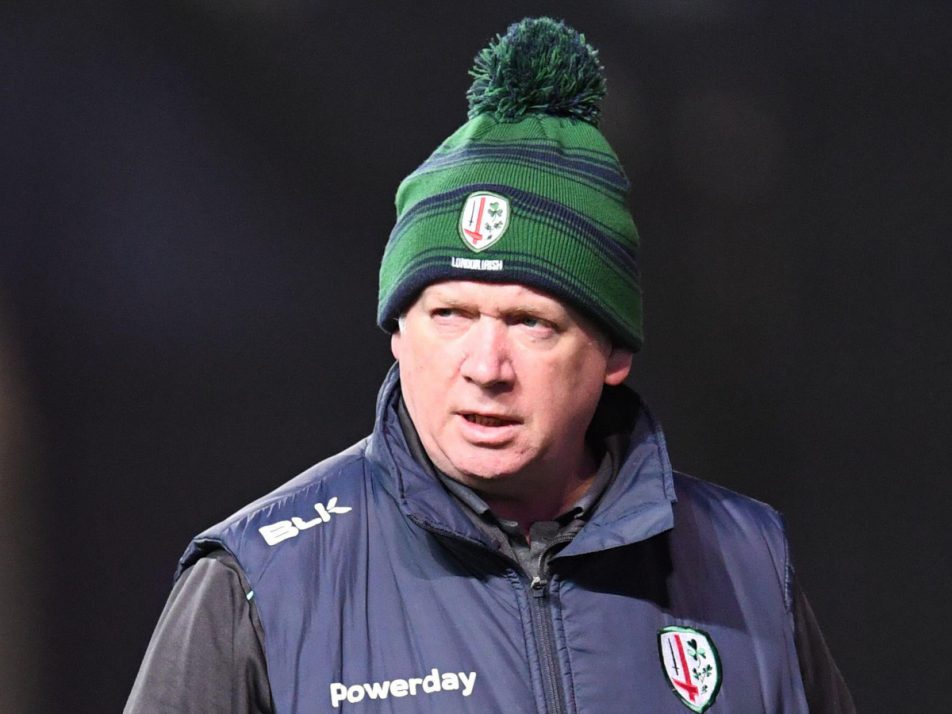 Premiership: London Irish’s Declan Kidney happy with high-scoring win ...
