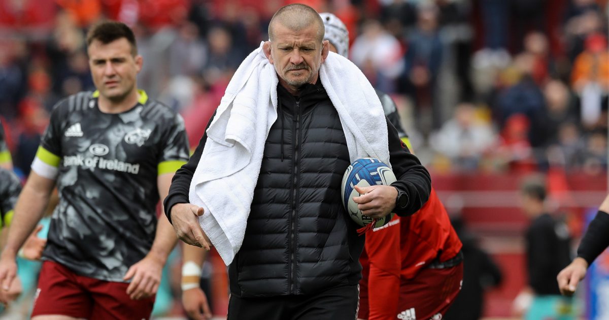 Graham Rowntree: Munster coach delighted after first away win : PlanetRugby