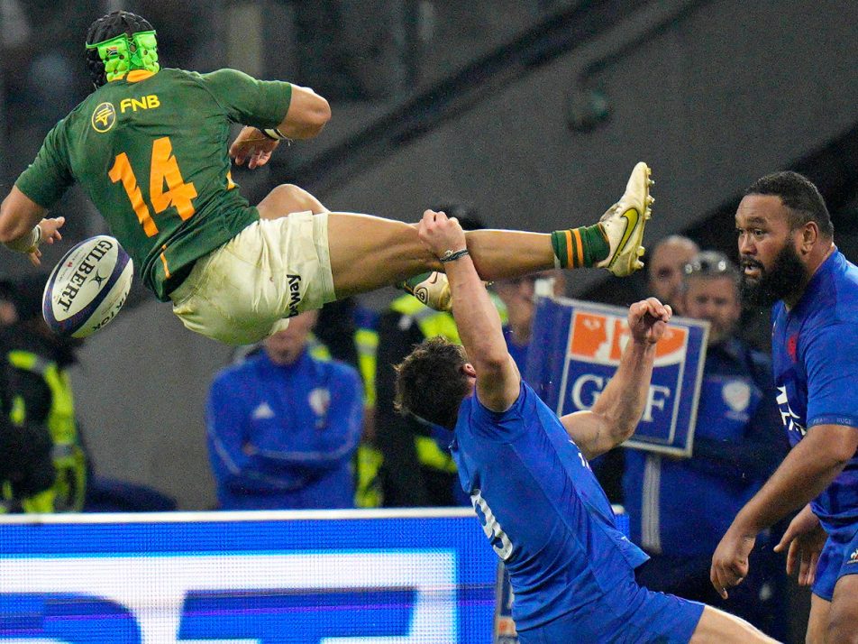 Autumn Nations Series: Dupont and Du Toit sent off as France edge Boks ...