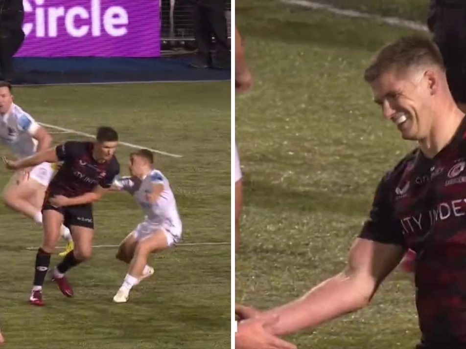 WATCH: Owen Farrell's UNREAL backdoor assist against Exeter Chiefs : PlanetRugby
