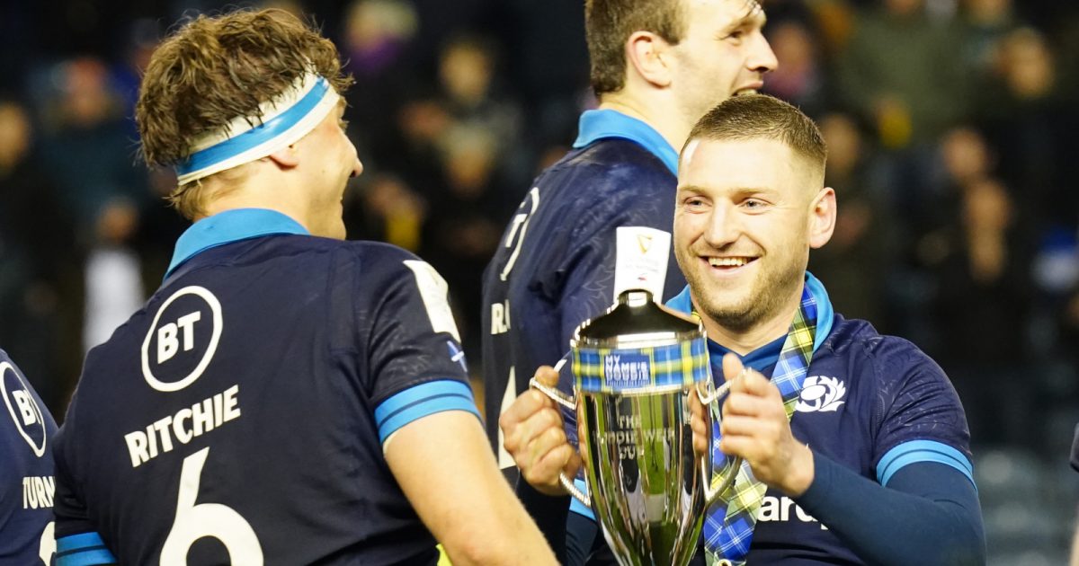 Scotland ratings: Duhan van der Merwe and Finn Russell show their class ...