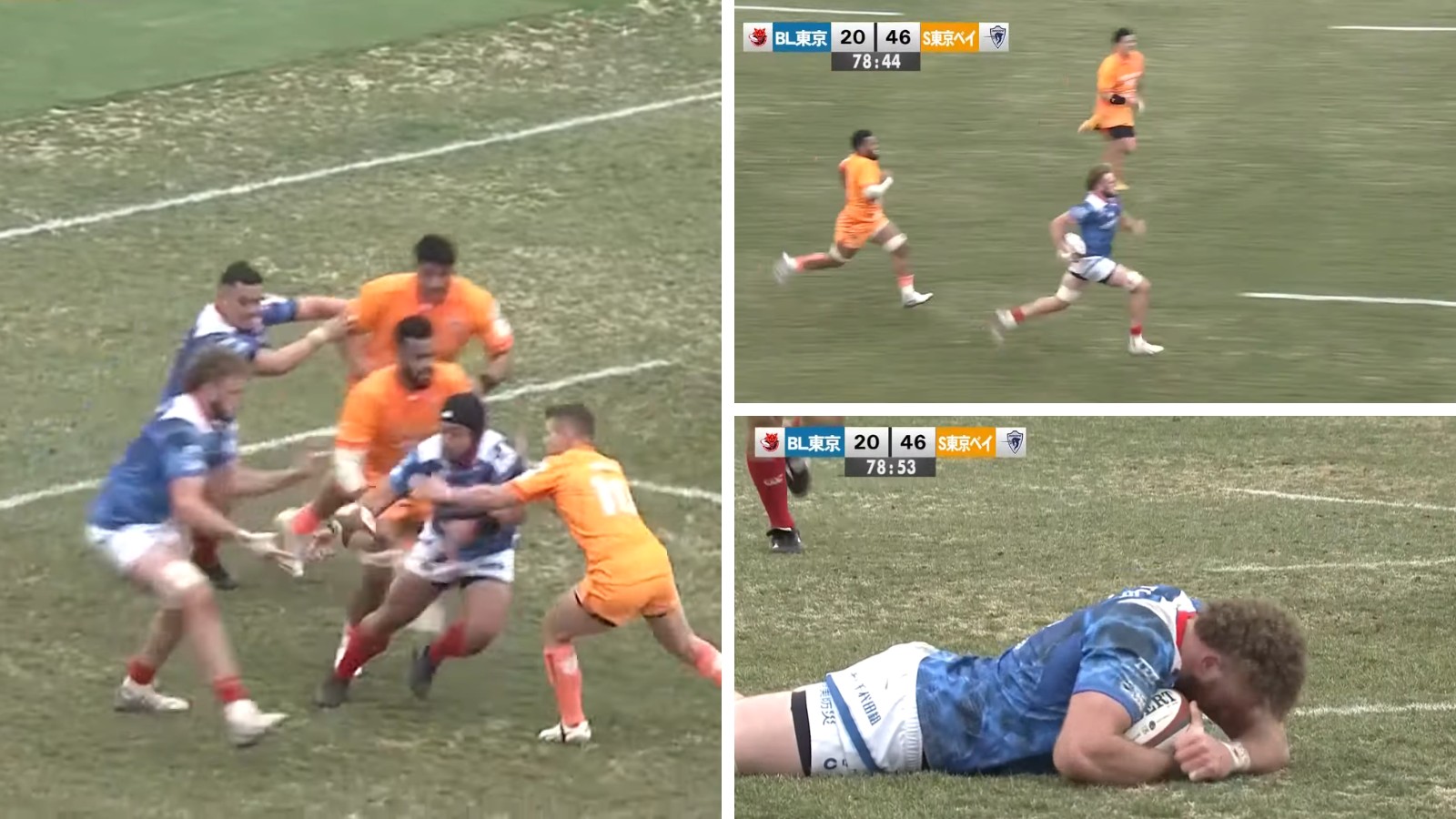 WATCH: Runaway lock scores OUTRAGEOUS length of the pitch try : PlanetRugby