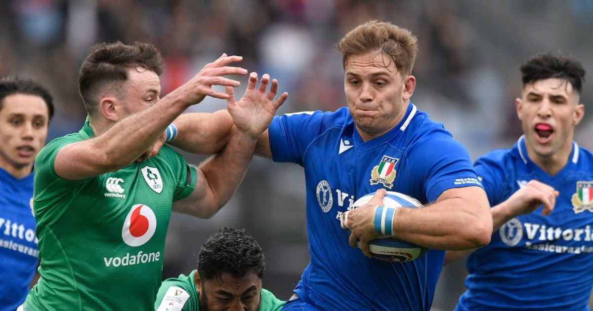Italy player ratings: Lorenzo Cannone shines in loss to Ireland ...