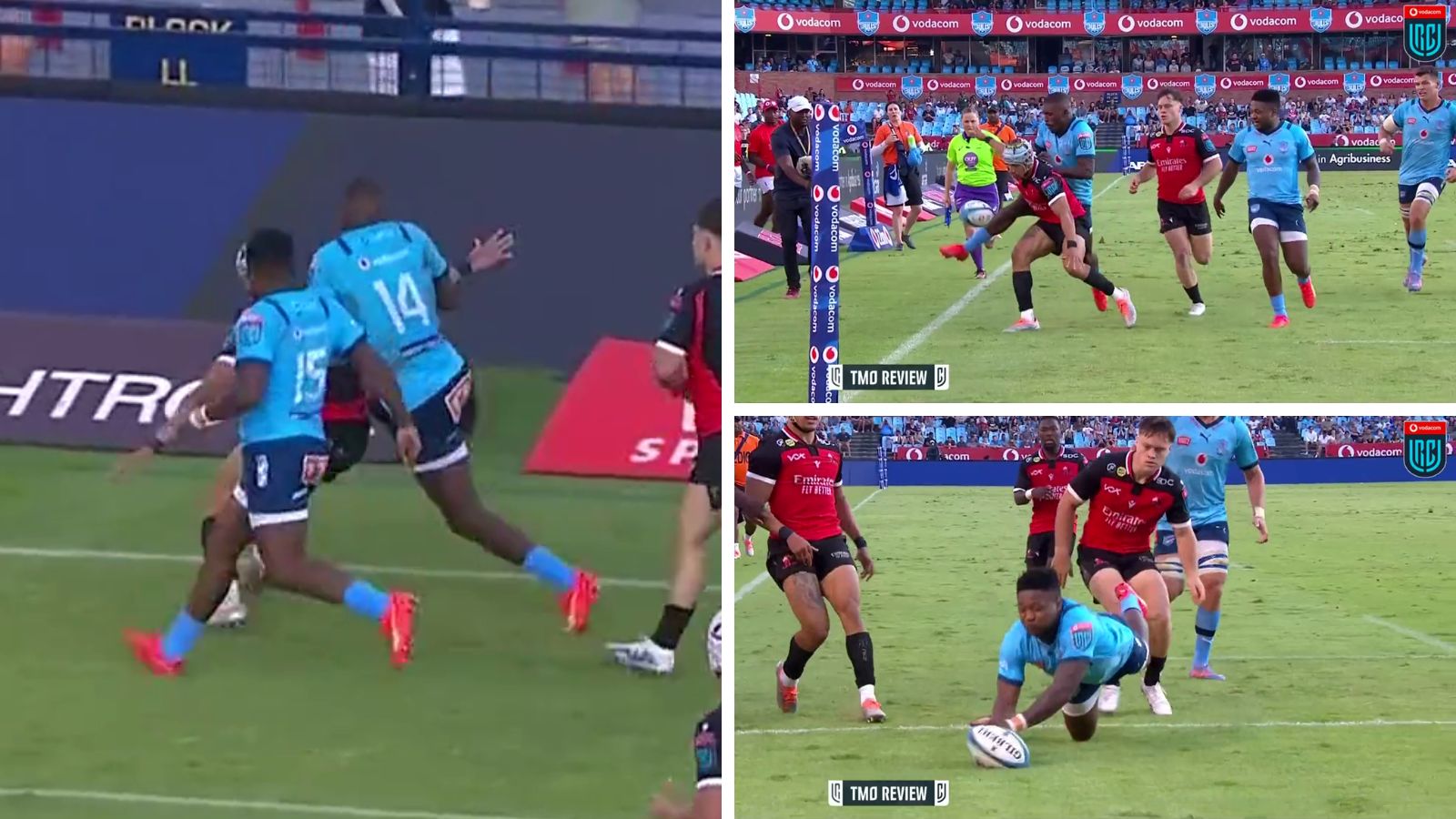 WATCH: 'Outrageous' football inspired skills from Bulls winger Novuka ...