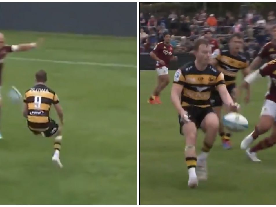 WATCH: Simpson sets up try with DEFT chip in Force loss to Highlanders ...