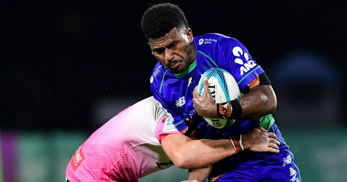 WATCH: Kalaveti Ravouvou's power sets up Fijian Drua try : PlanetRugby