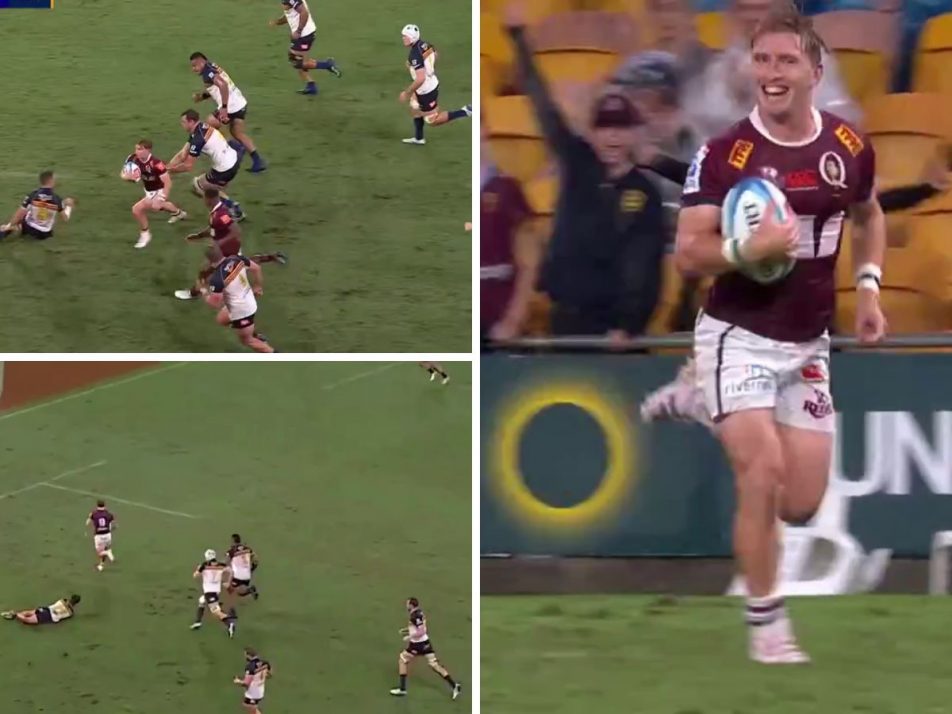 WATCH: Tate McDermott responds to Wallabies snub by scoring a blinder ...