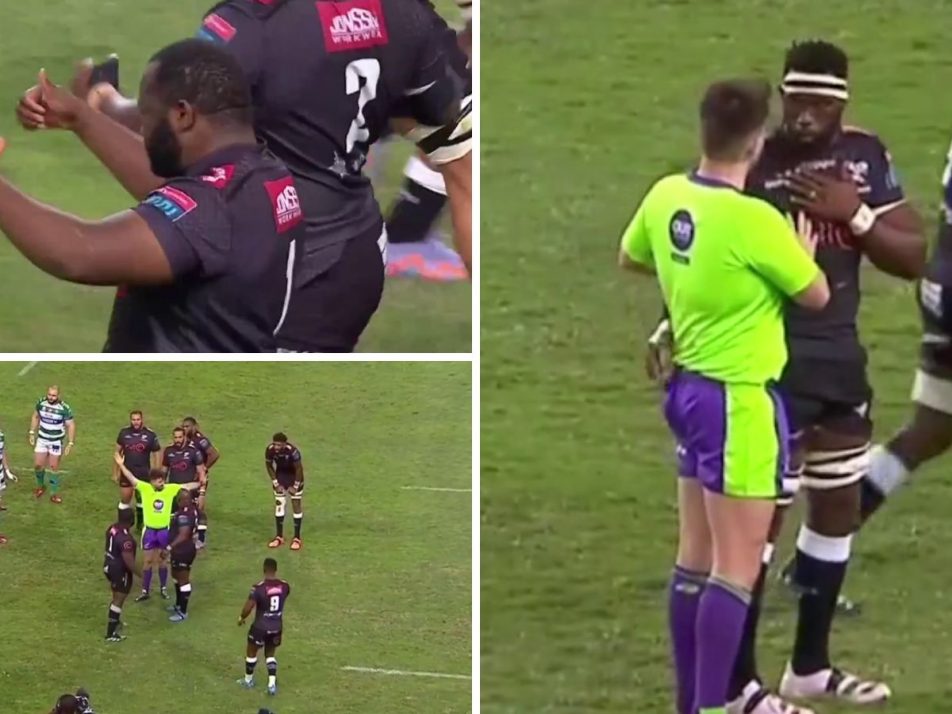 WATCH: Sharks prop penalised for trying to 'buy a penalty from the TMO ...