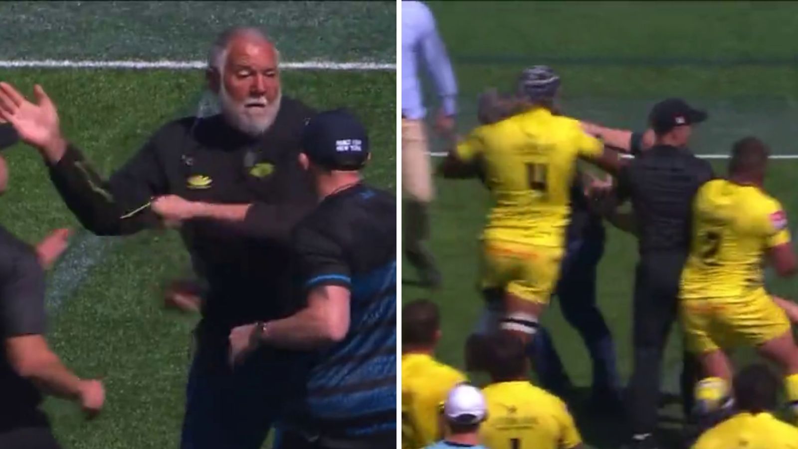 WATCH: MAD SCENES! Tempers flare as coaches fight during MLR game ...