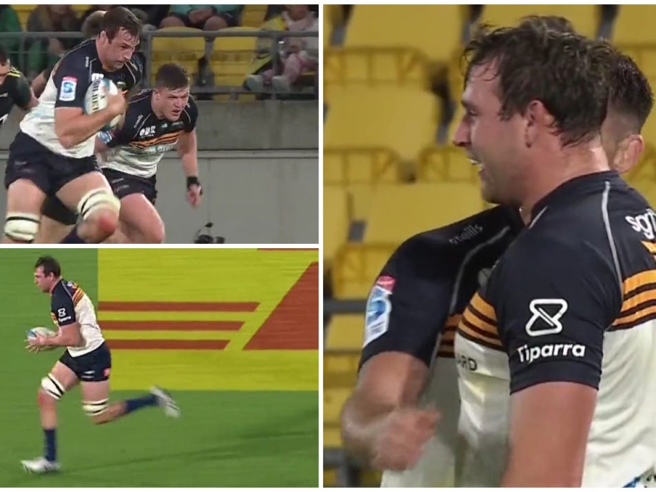 WATCH: Brumbies lock shows STAGGERING pace for 80-metre solo try ...