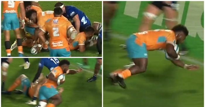WATCH: Moana Pasifika's Timoci Tavatavanawa's try in loss to Blues ...