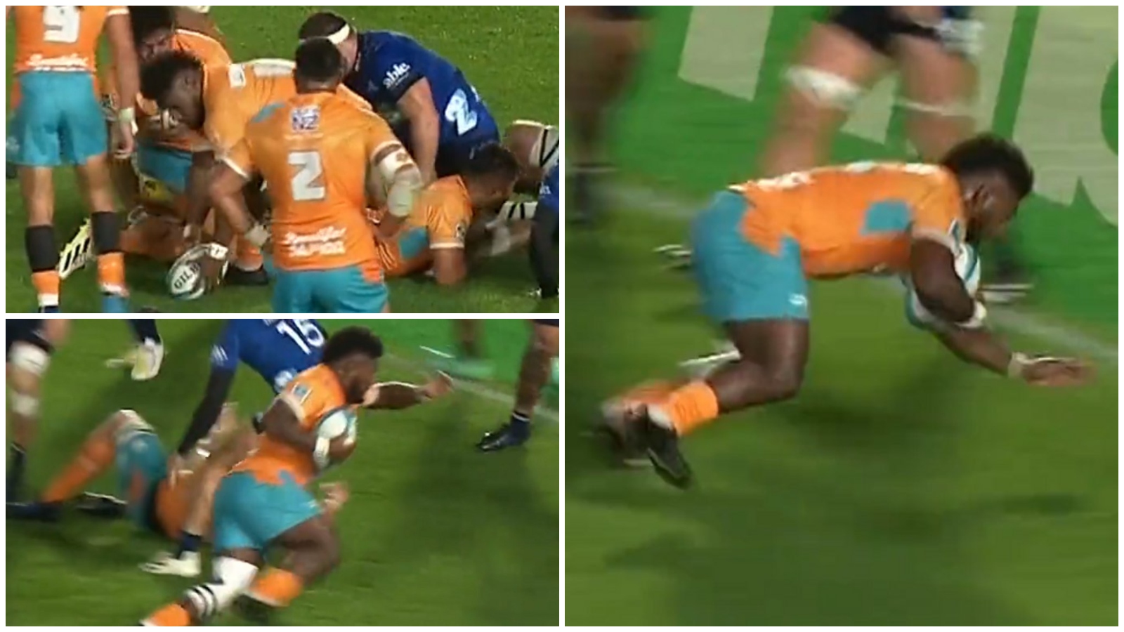 WATCH: Moana Pasifika's Timoci Tavatavanawa's try in loss to Blues ...