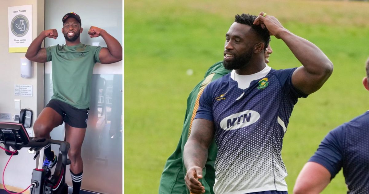 Siya Kolisi: Upbeat Springboks captain posts update on recovery 'Day 17 ...