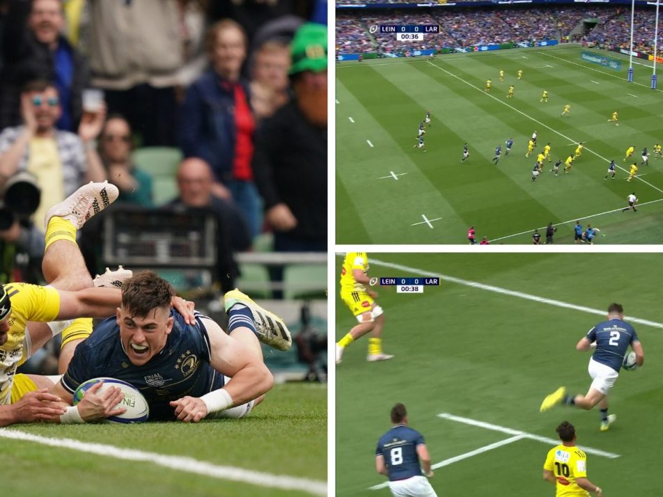 WATCH: Leinster stun La Rochelle with try 41 seconds into the final ...