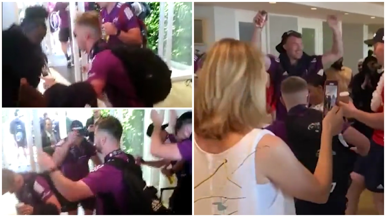 WATCH: Craig Casey leads celebrations as Munster dance with hotel staff ...