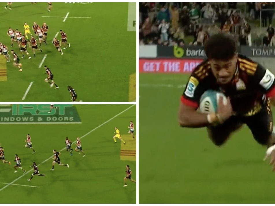 WATCH: Shaun Stevenson turns to creator in CRUCIAL Chiefs try : PlanetRugby