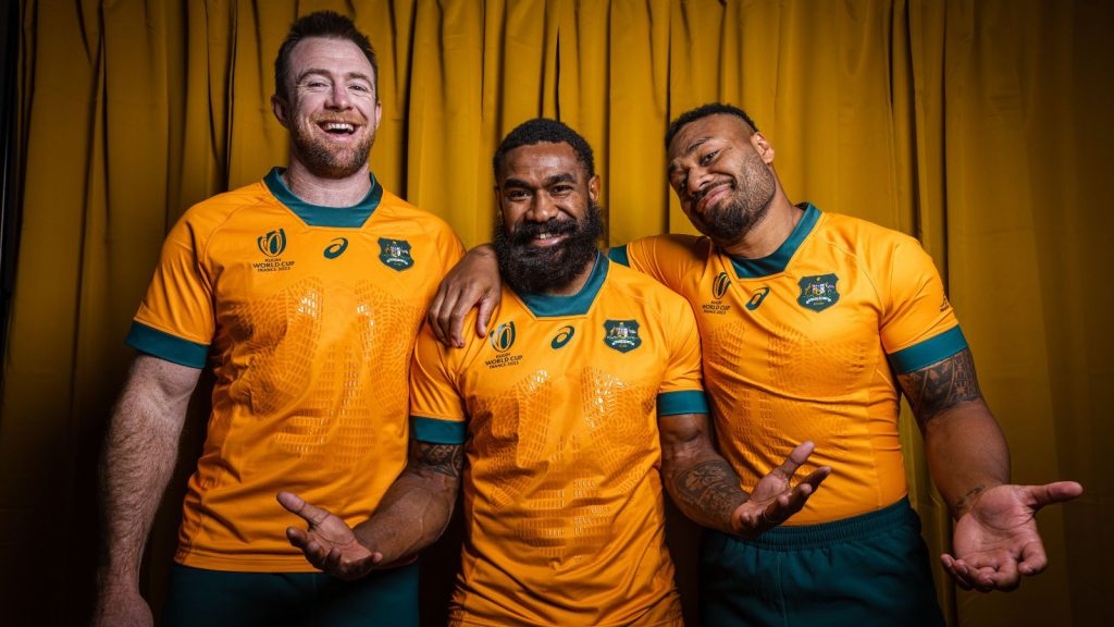 Rugby World Cup Asics Unveil Iconic ‘wallaby Gold Jersey For 2023