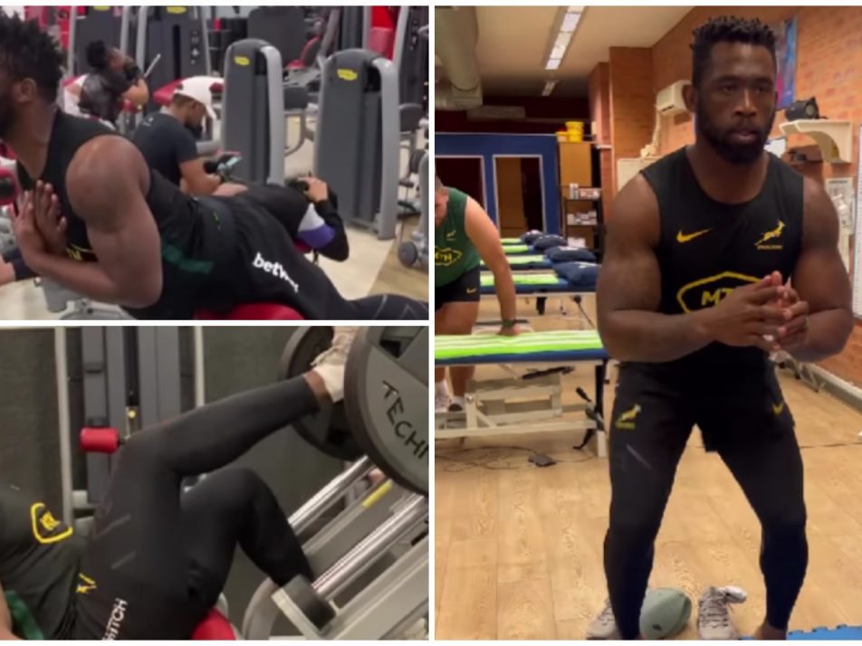 WATCH: Springbok skipper Siya Kolisi steps up recovery from knee injury ...