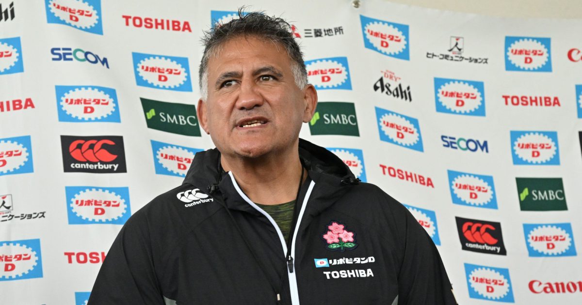 Jamie Joseph to leave role as Japan head coach after the World Cup ...