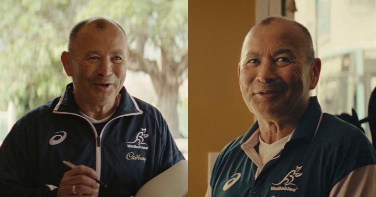 WATCH: Eddie Jones stars in two HILARIOUS Rugby World Cup adverts ...