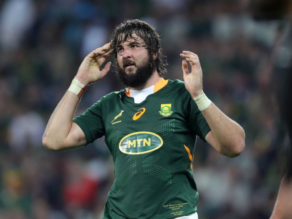Springboks lock misses World Cup selection with minor heart condition ...