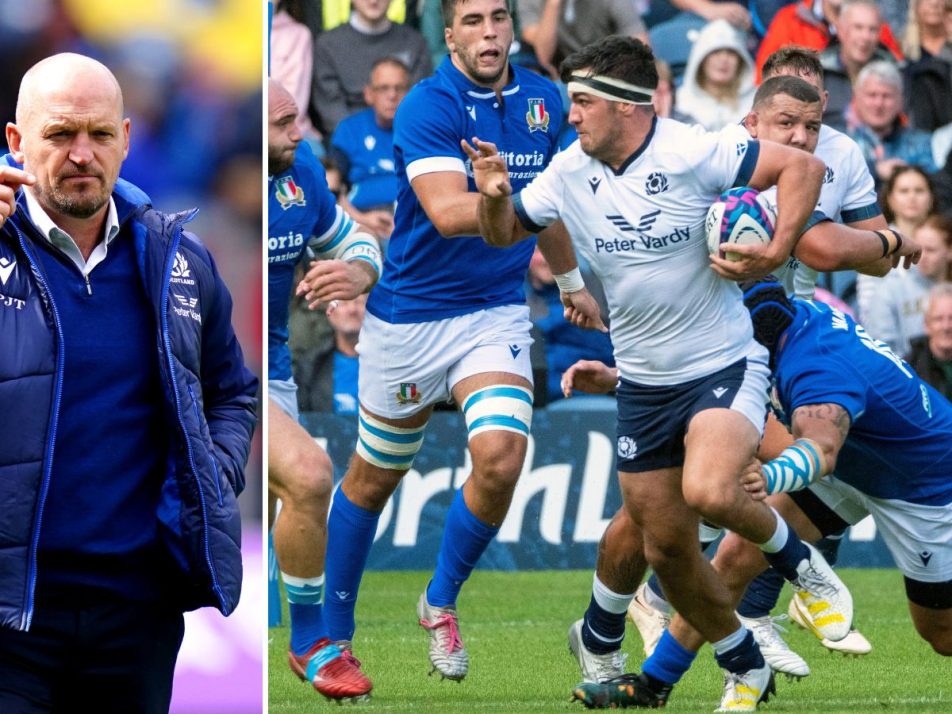 Scotland coach explains 'very tough' call to cut retiring Stuart ...