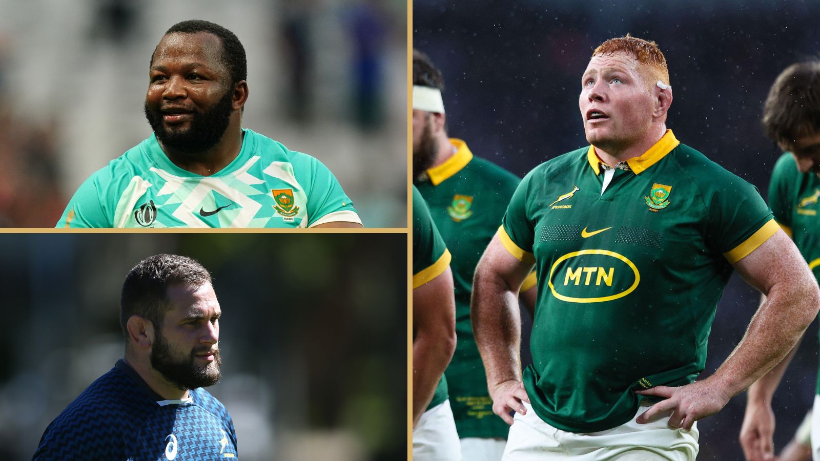 Springboks: Who Rassie Erasmus select with Steven Kitshoff sidelined