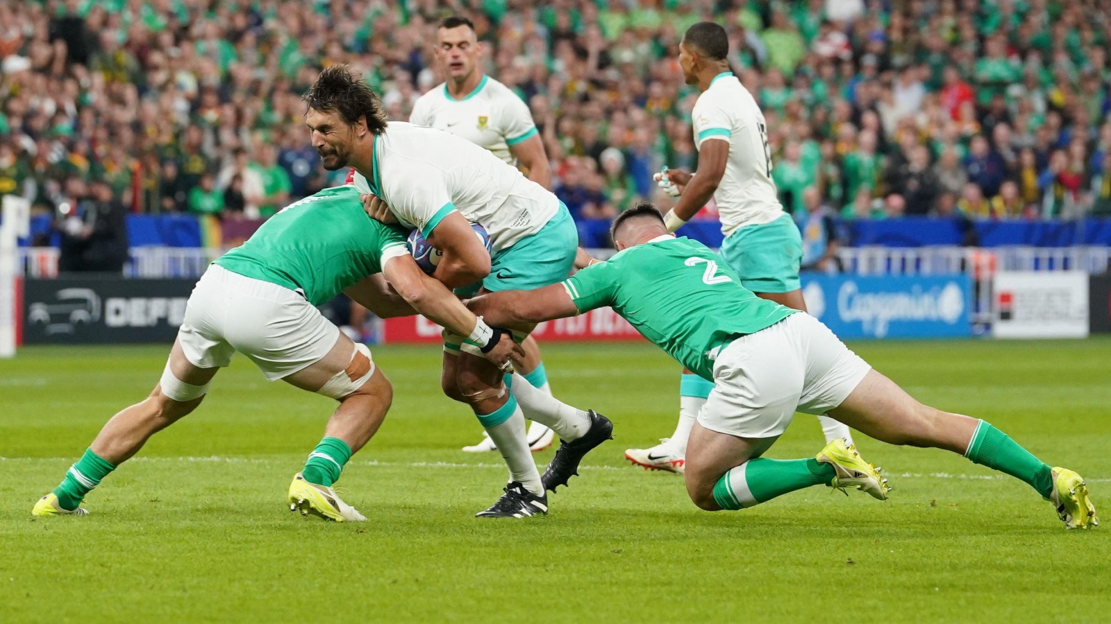 Eben Etzebeth knew Ireland would not reach Rugby World Cup final