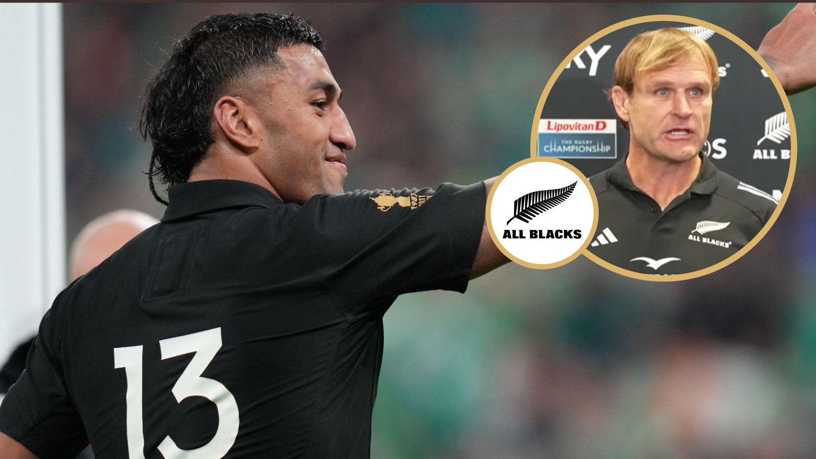 All Blacks: Scott Robertson's blunt reasoning for demoting Rieko Ioane