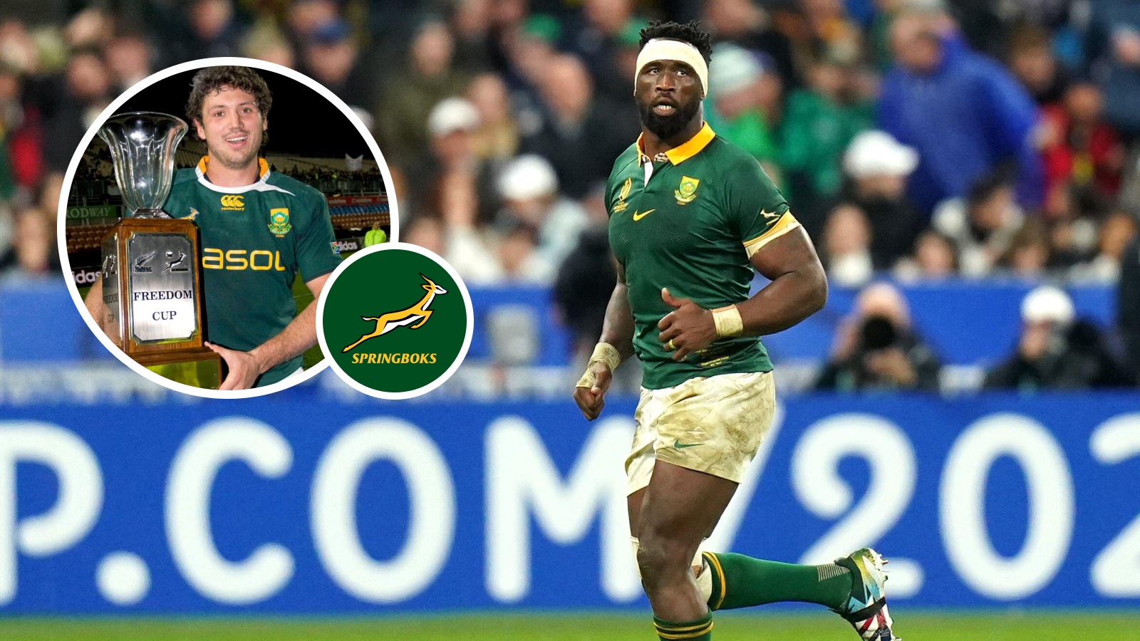 Siya Kolisi: ‘We’ve only seen photographs of the Freedom Cup’