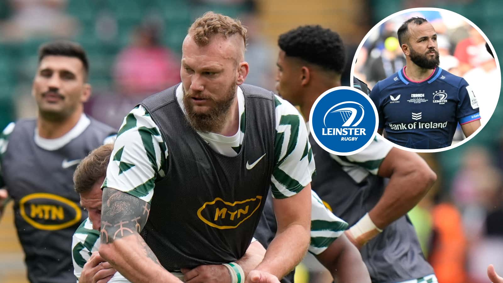 RG Snyman: Leinster provide an update on the injured Springboks lock